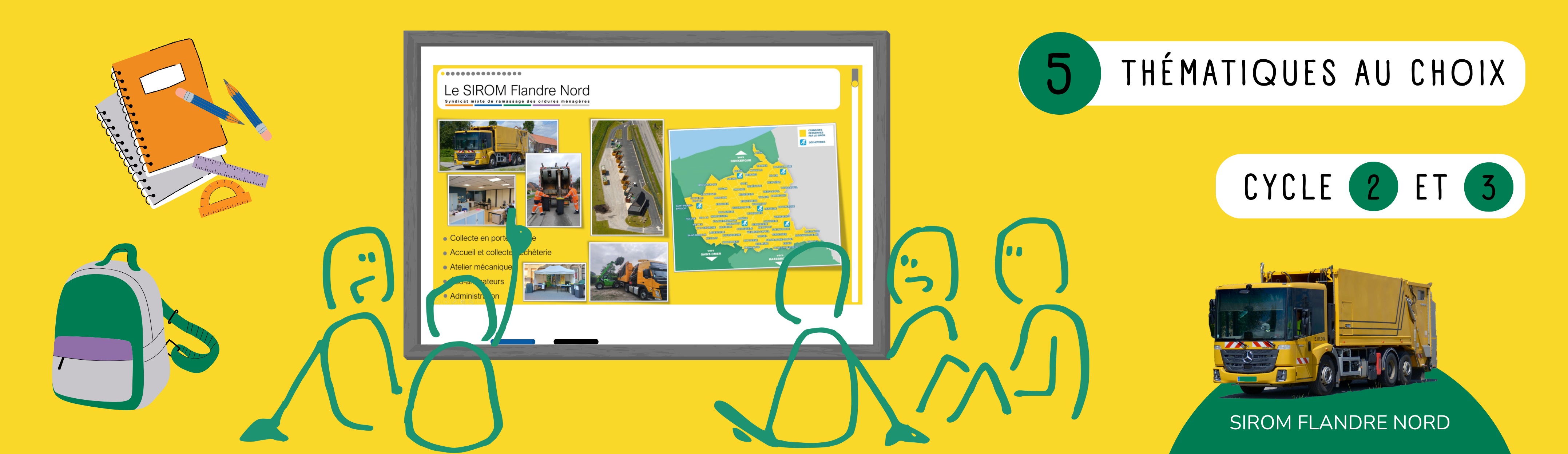 SIROM - Espace dédié aux scolaires